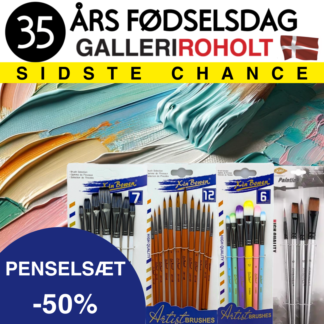 PENSLER -50% - Galleri Roholt