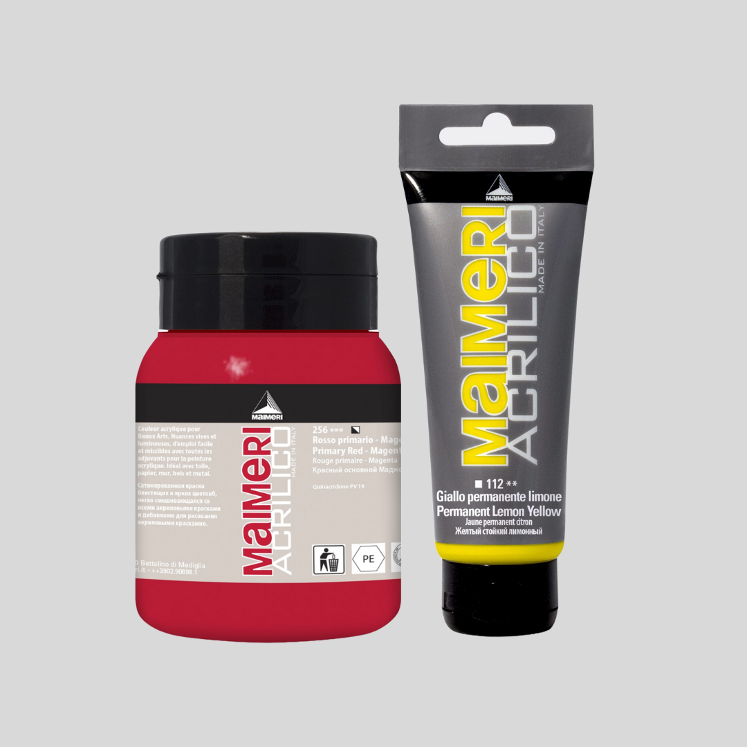 Maimeri-akrylmaling - Se vores udvalg her - Galleri Roholt