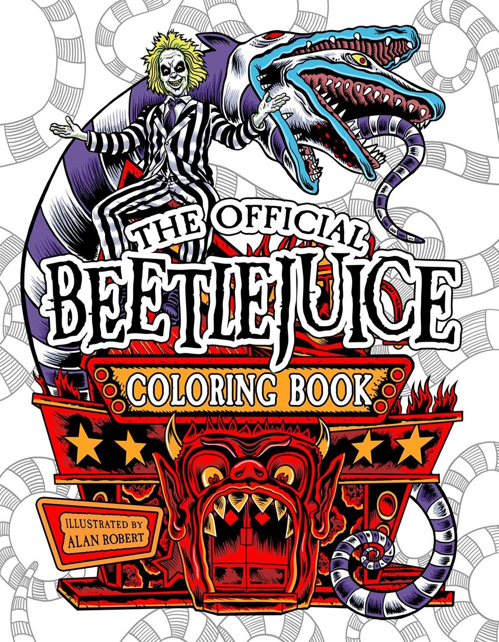 Beetlejuice: The Official Coloring Book | Galleri Roholt