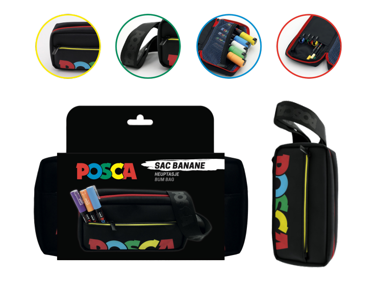 POSCA Bumbag | Tag dine tuscher med | Galleri Roholt