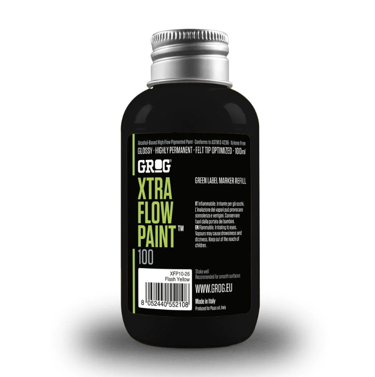 GROG Xtra Flow Paint 100 - Death Black | Galleri Roholt