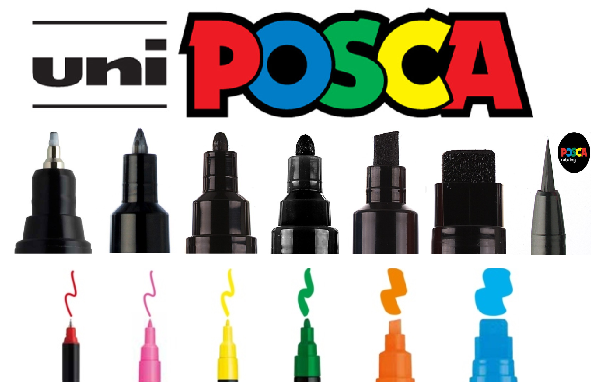 Posca Tusser | Enkeltsalg af de gode Posca tusser | Galleri Roholt